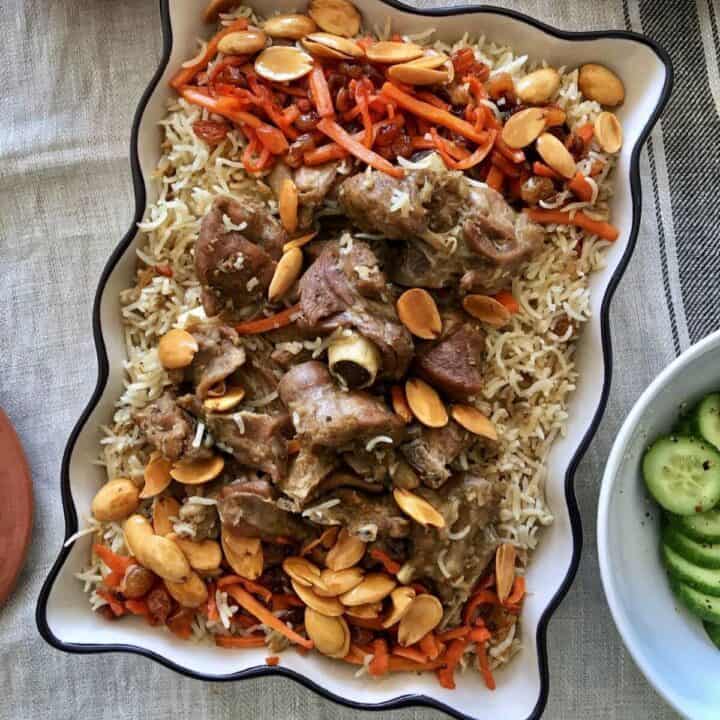 Afghani Pulao | Kabuli Palau