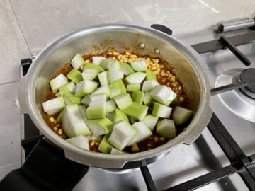 Lauki Chana Dal Recipe | butfirstchai.com