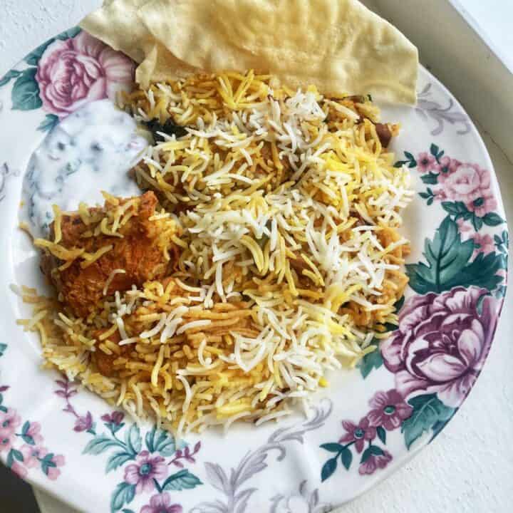 Kacchi Mutton Biryani | butfirstchai.com