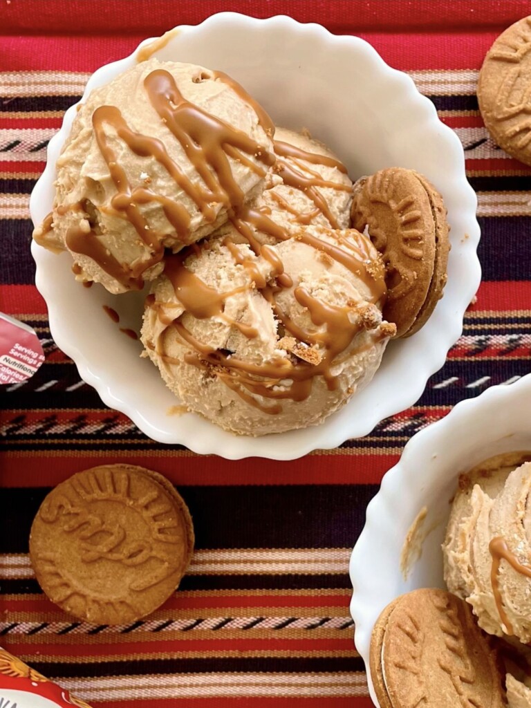 Biscoff Ice Cream Recipe | butfirstchai.com