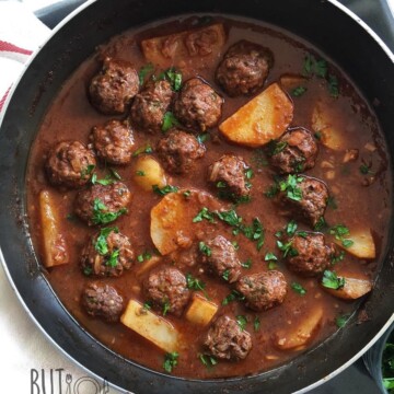 Daoud Basha Recipe | Lebanese Meatballs Stew
