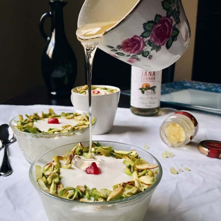 Layali Lubnan | Lebanese Nights | Semolina Pudding | butfirstchai.com