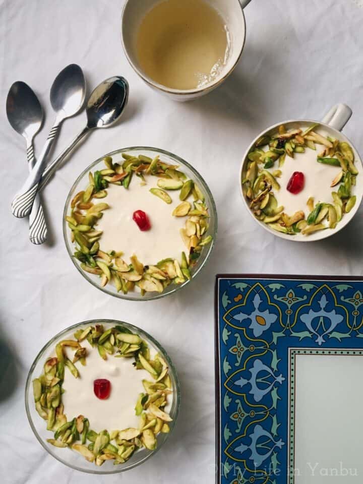Layali Lubnan | Lebanese Nights | Semolina Pudding | butfirstchai.com