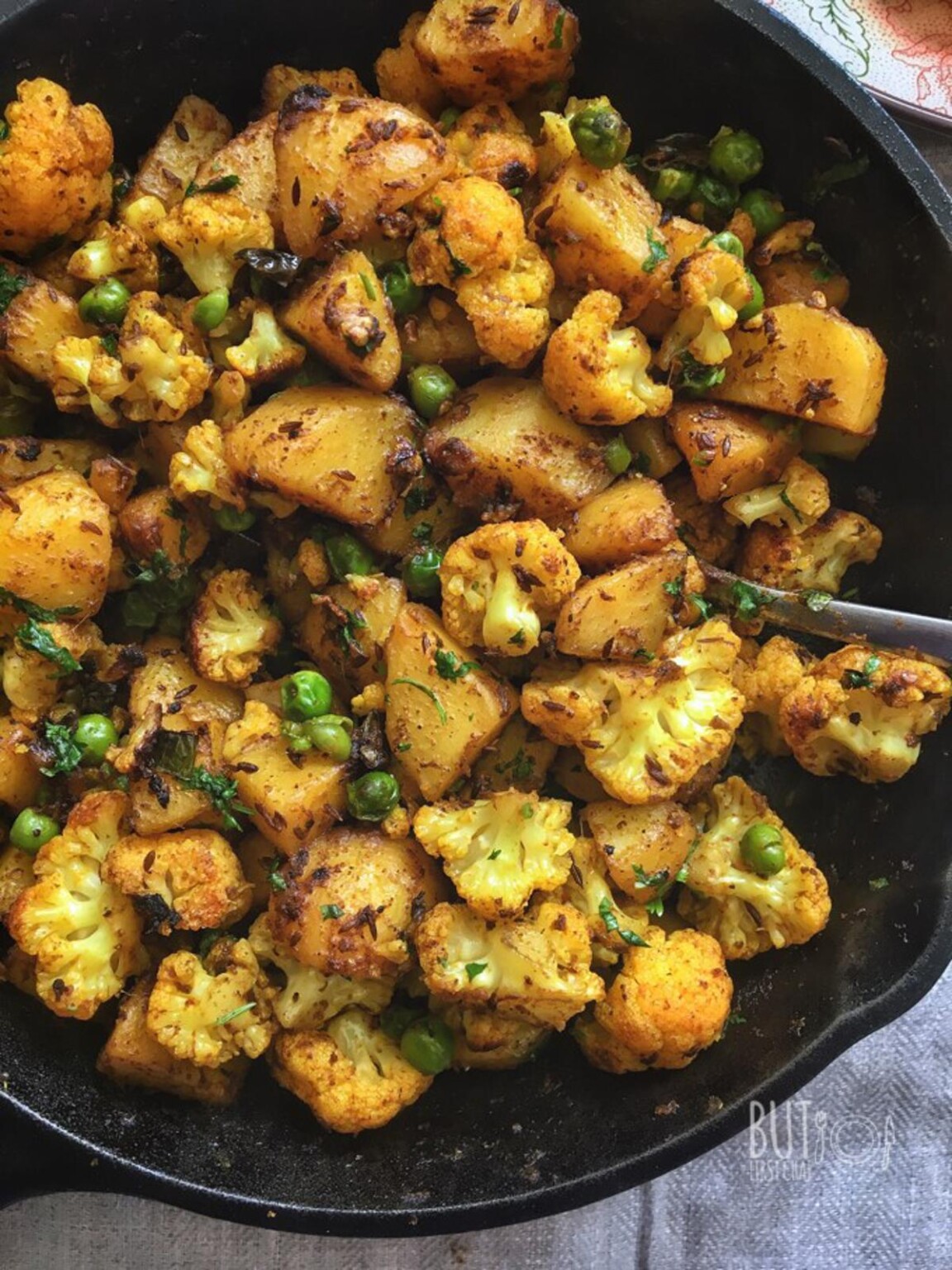 Aloo Gobi Matar Dry Recipe