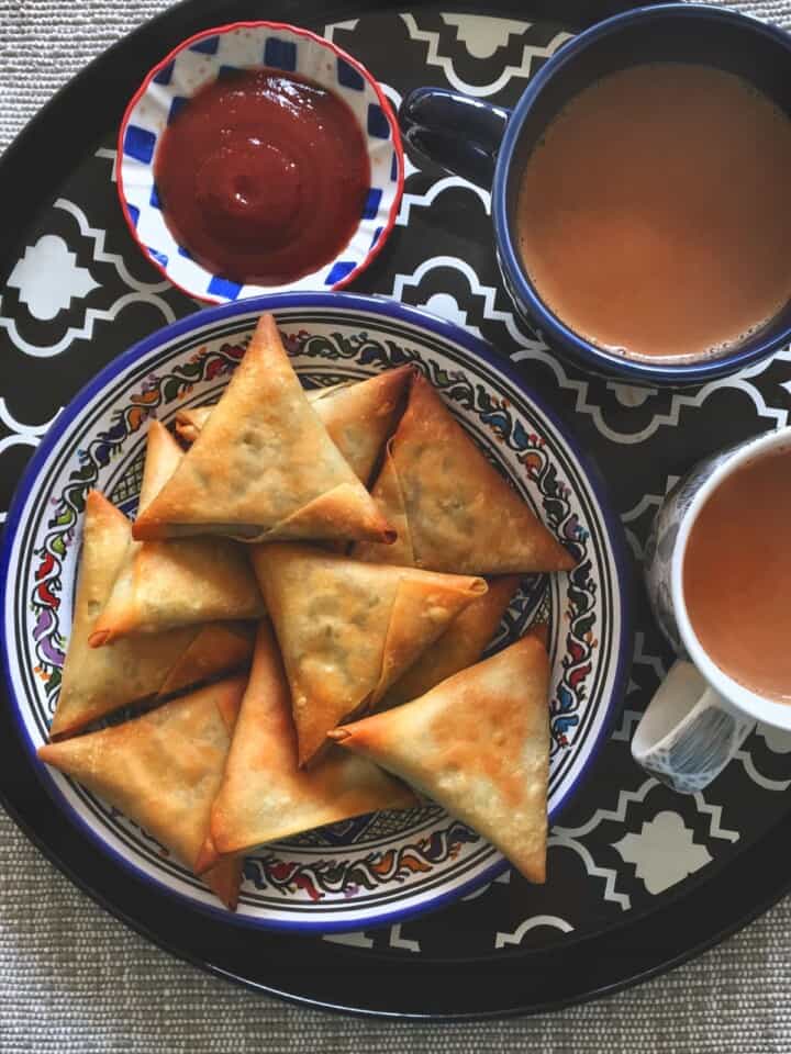 Baked Samosas | butfirstchai.com