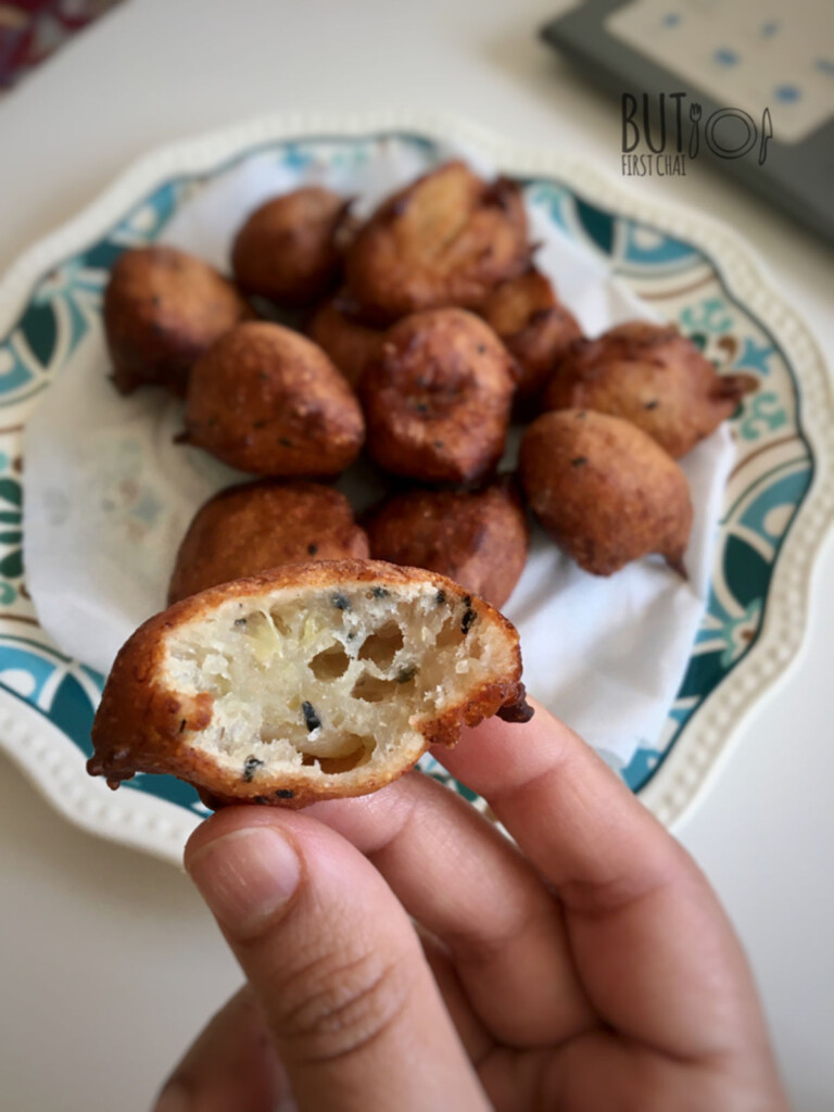 Banana Dumplings ( Fried banana balls) | butfirstchai.com
