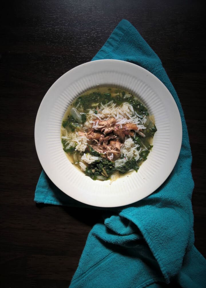 Egyptian Molokhia with Chicken