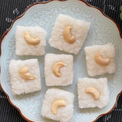 Kashata Za Nazi | Coconut Burfi | butfirstchai.com