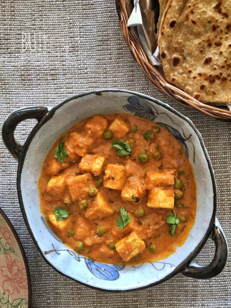 Matar Paneer Recipe | butfirstchai.com