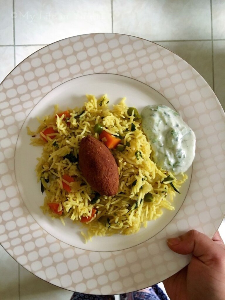 Methi Pulao Recipe with Mixed Vegetables | butfirstchai.com