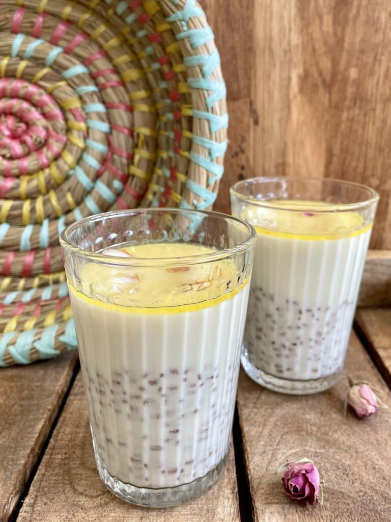 Red Seeds Milk Drink (Aliv seeds) | butfirstchai.com