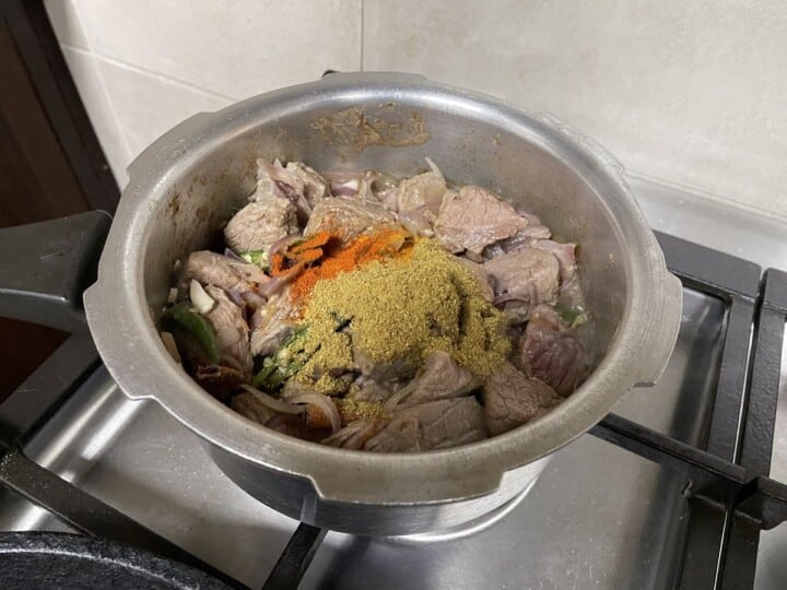 Erachi Choru | Beef Rice | butfirstchai.com