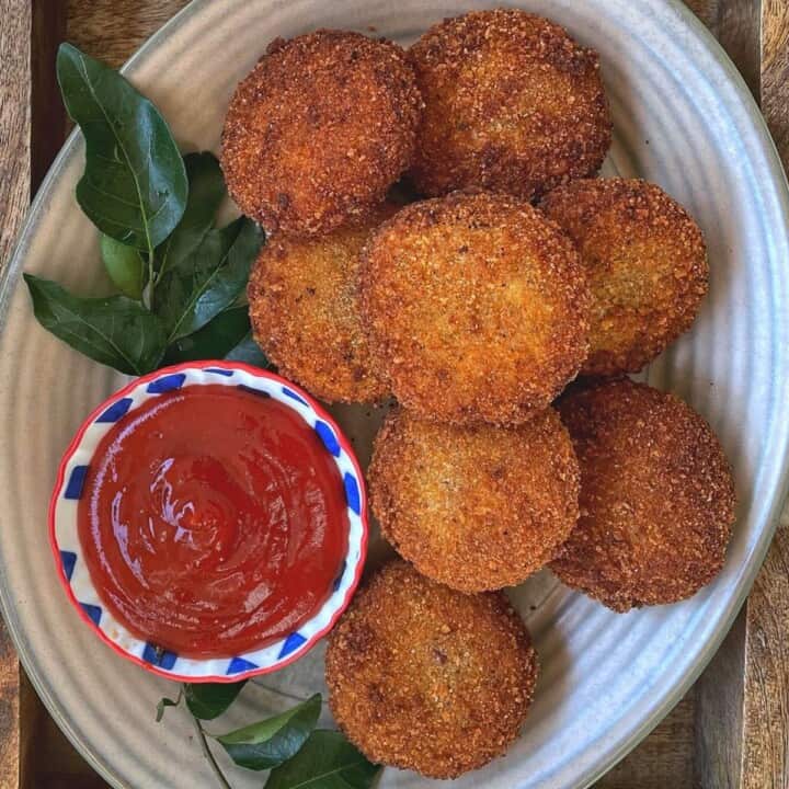 Tuna Cutlet Recipe (Kerala Style) | butfirstchai.com