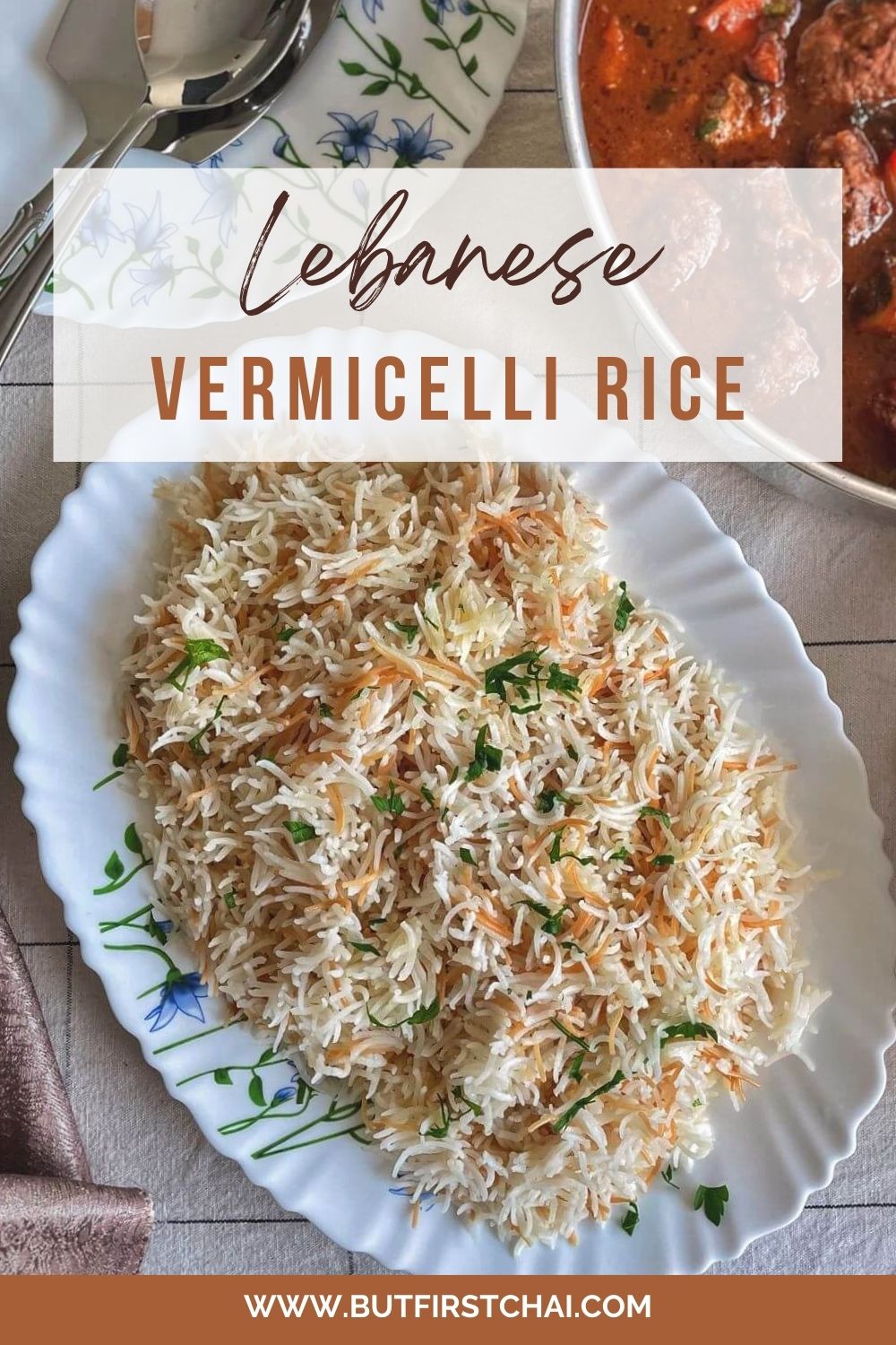Lebanese Vermicelli Rice (Riz bi Sharieh)