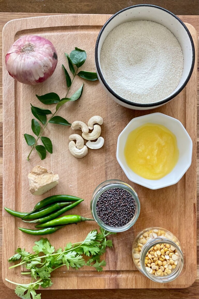 Rava Upma Recipe | butfirstchai.com