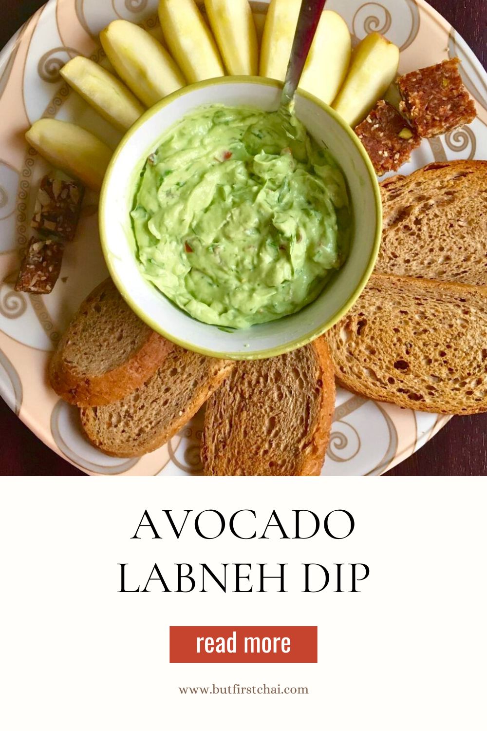 Avocado Labneh Dip | butfirstchai.com