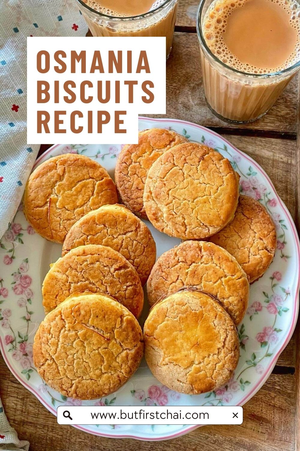 Osmania Biscuits Recipe | butfirstchai.com
