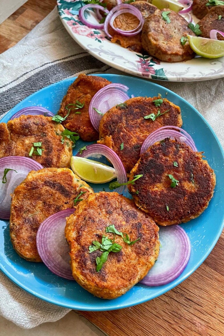 Beef Shami Kabab Recipe (Instant Pot) | butfirstchai.com